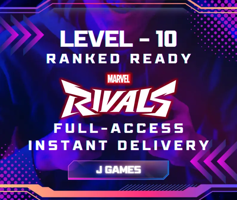 Acquista 🔥 Marvel Rivals Account 🚀 Level 10 💥 Ranked Ready Full Access ...