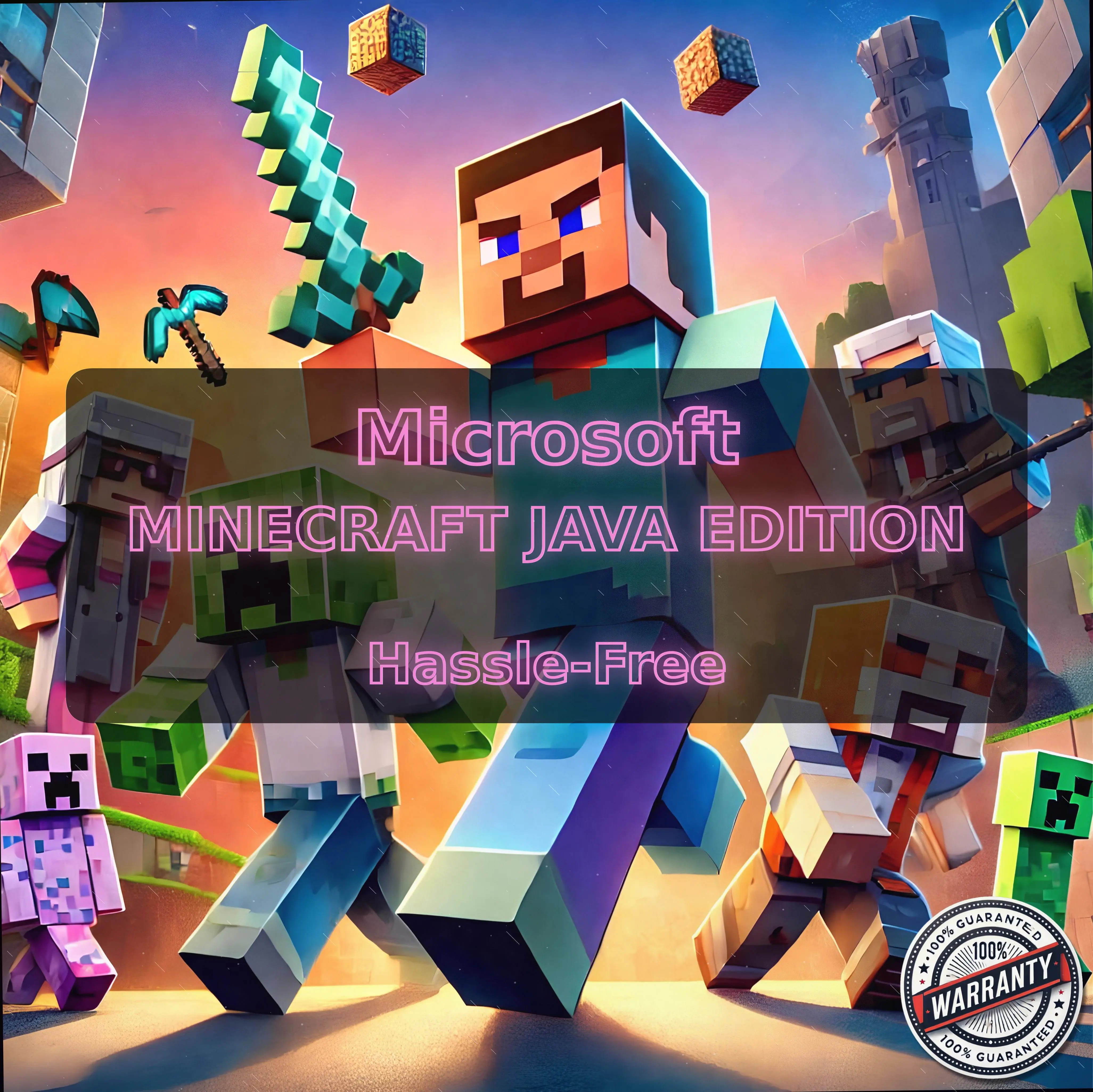 Compre 💴 Microsoft Minecraft Java Edition Bedrock Edition Hypixel No