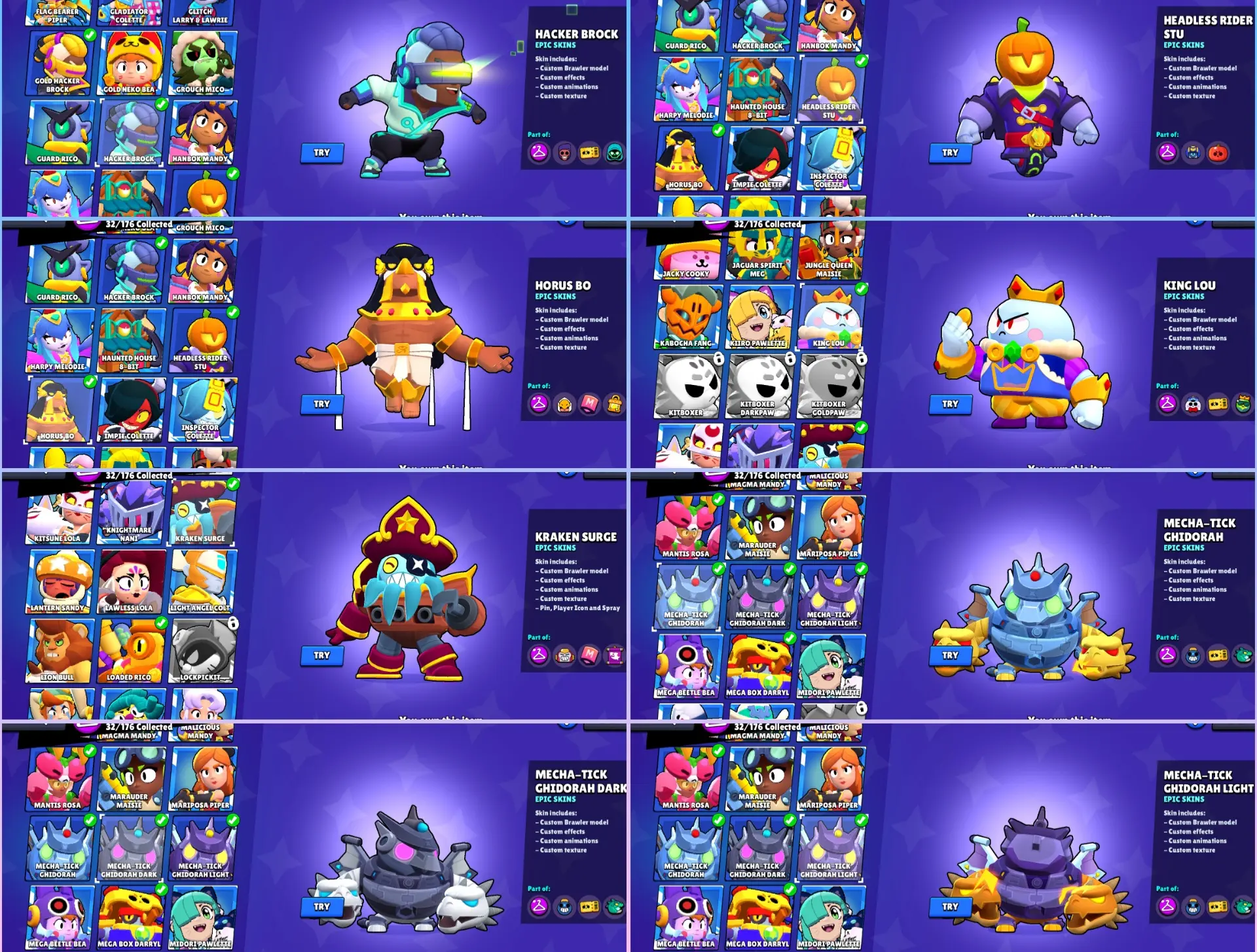 Kaufen Sie 🔥 31,200 Trophies ️Stellar Shelly 💪 73/88 Brawlers + 15 ...