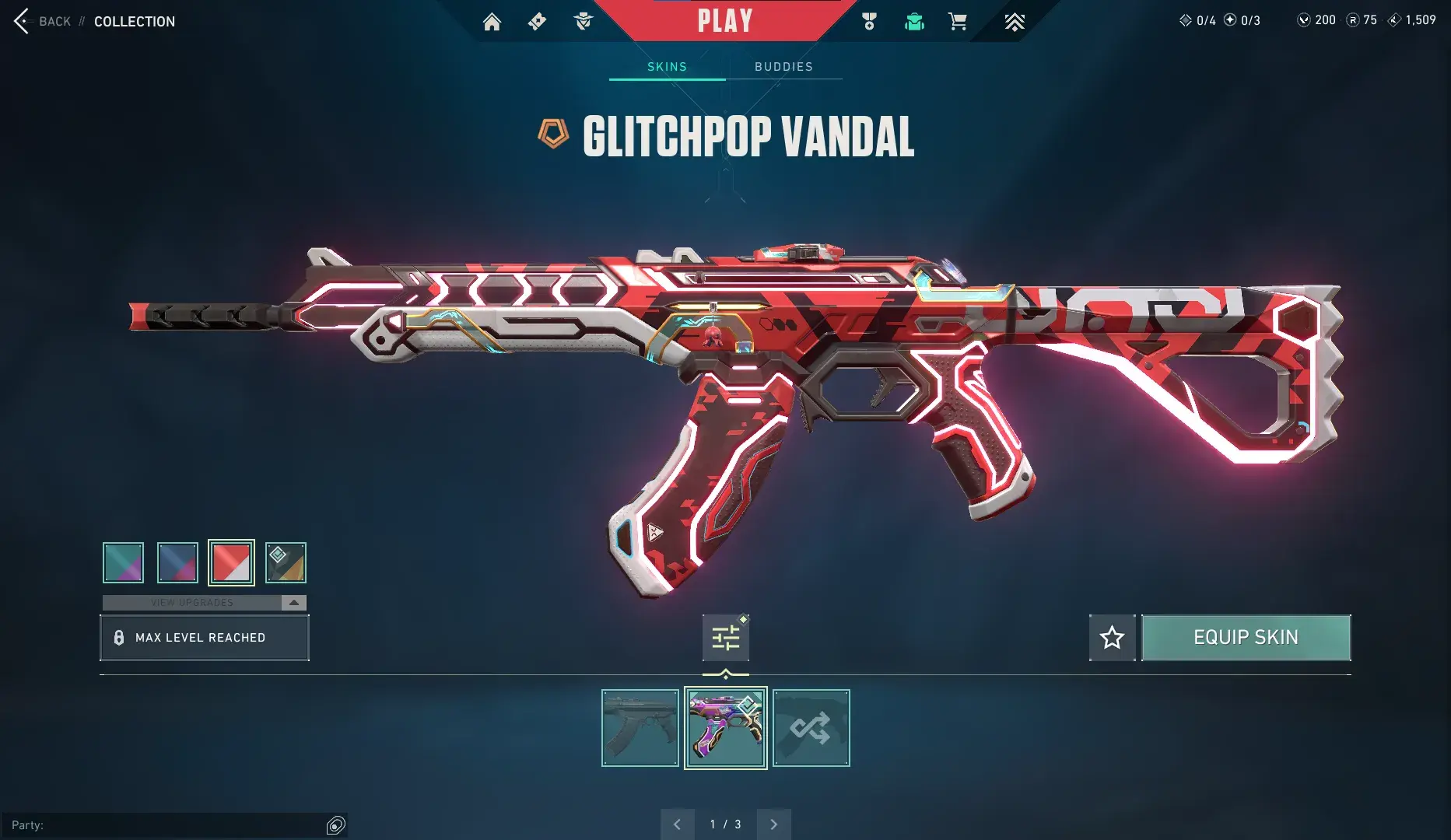 Buy [LATAM]⚡22 SKINS + 2 Knifes⚡ Gaia's Wrath ⚡Glitchpop Vandal⚡ ...