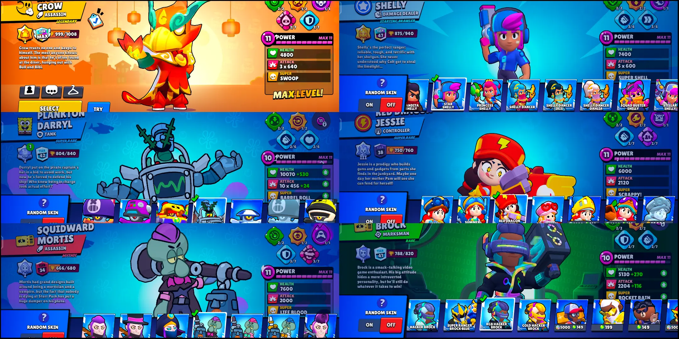 Kaufen Sie Maxed Out BS Account 48000 Trophies 85 Brawlers Rare Skins ...