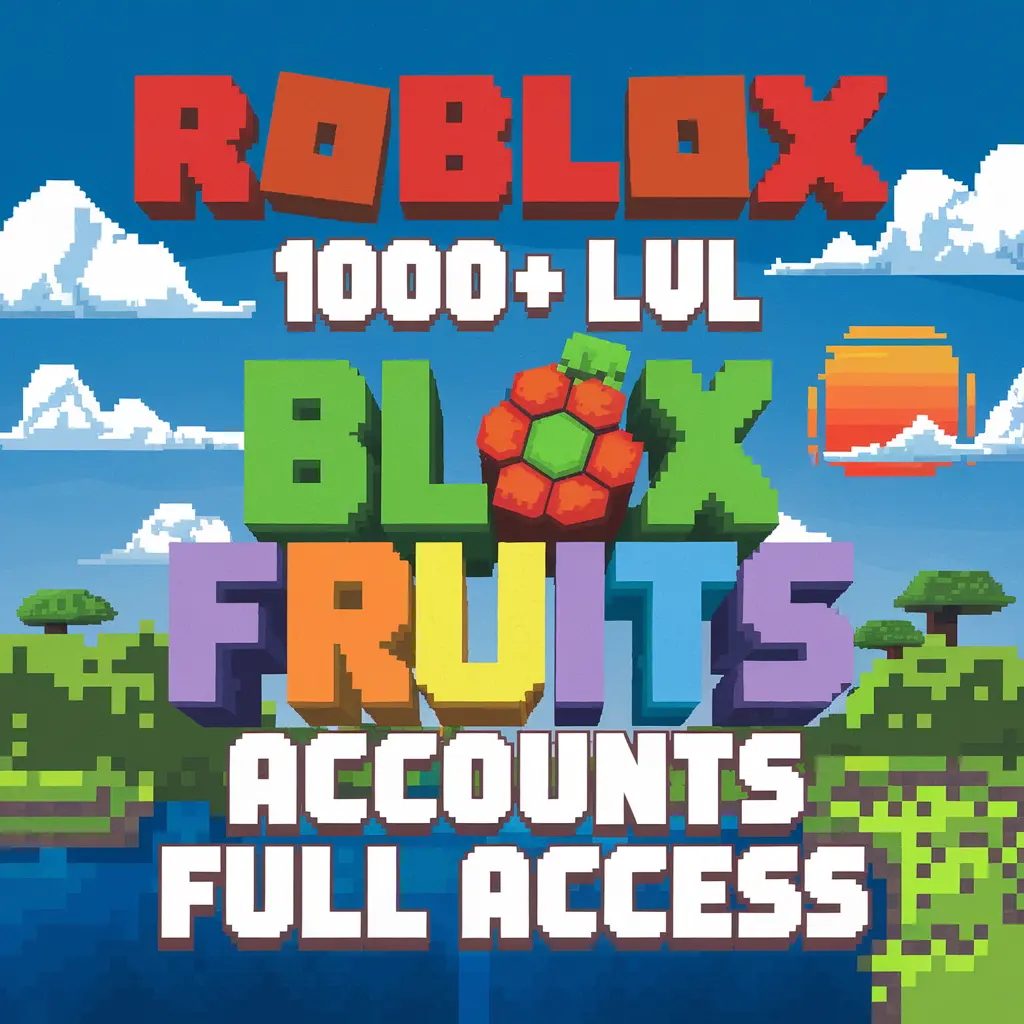 Achetez 🎡 Roblox Blox Fruits 🚁 1000+ Level Account 🎵 Unlimited Access 🍎 ...