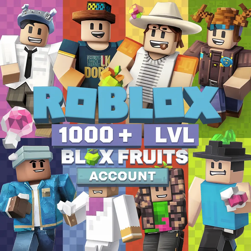 Achetez 🏅 Roblox Blox Fruits 🚀 1000+ Level Account 🏹 Full Access 🍉 ...