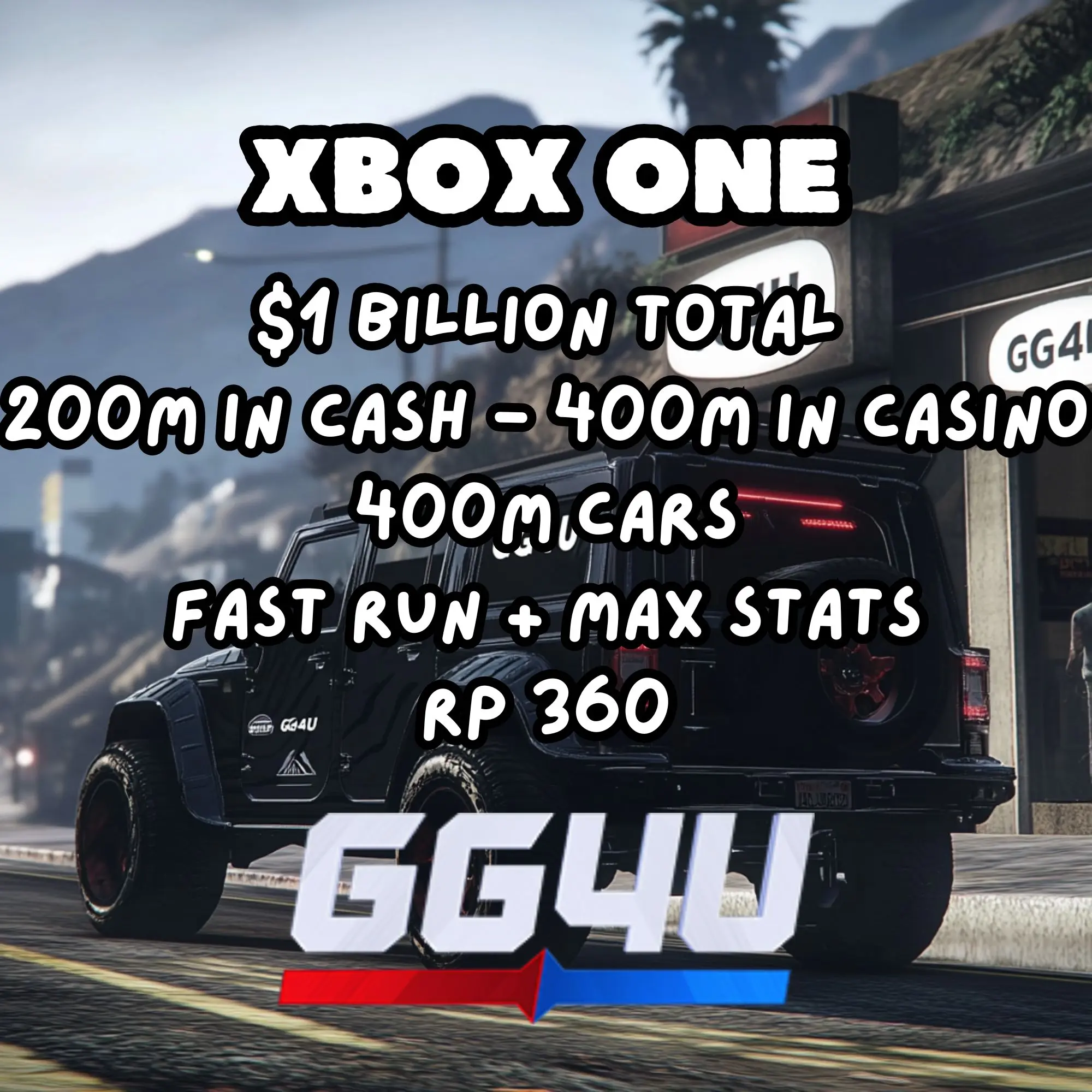 购买 💰 GTA 5 Ultimate Modded Account | Xbox One | RP 359 | Fast Run | Max ...