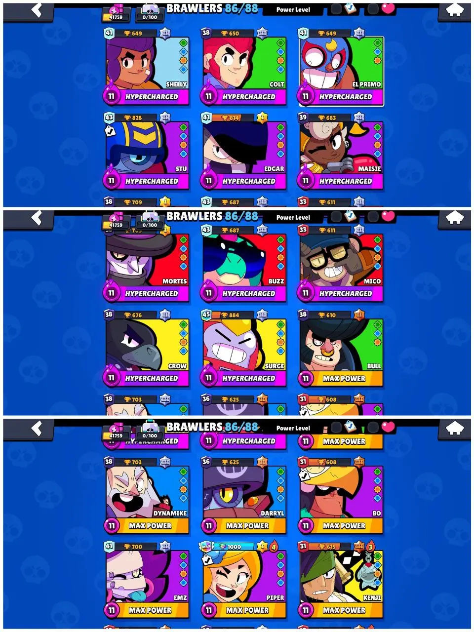 Achetez [RAREST]🔥 SOVEREIGN GEM RICO ⭐ REBEL LOLA 🧊 BLACK GODZILLA BUZZ ...