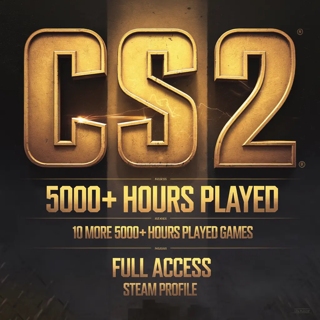 Compre 🎤CS2 ⸱🦾5052 Hours Steam Account (10x +5000 Hours Played Games ...