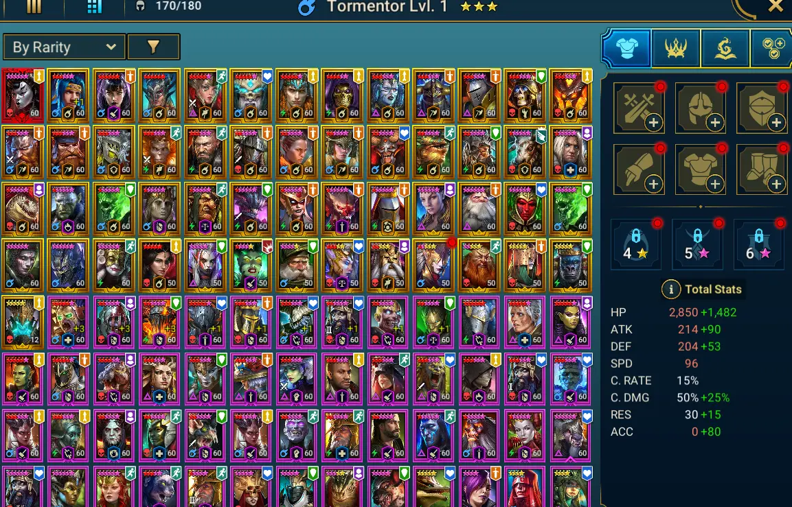 Raid Shadow Legends Accounts for Sale