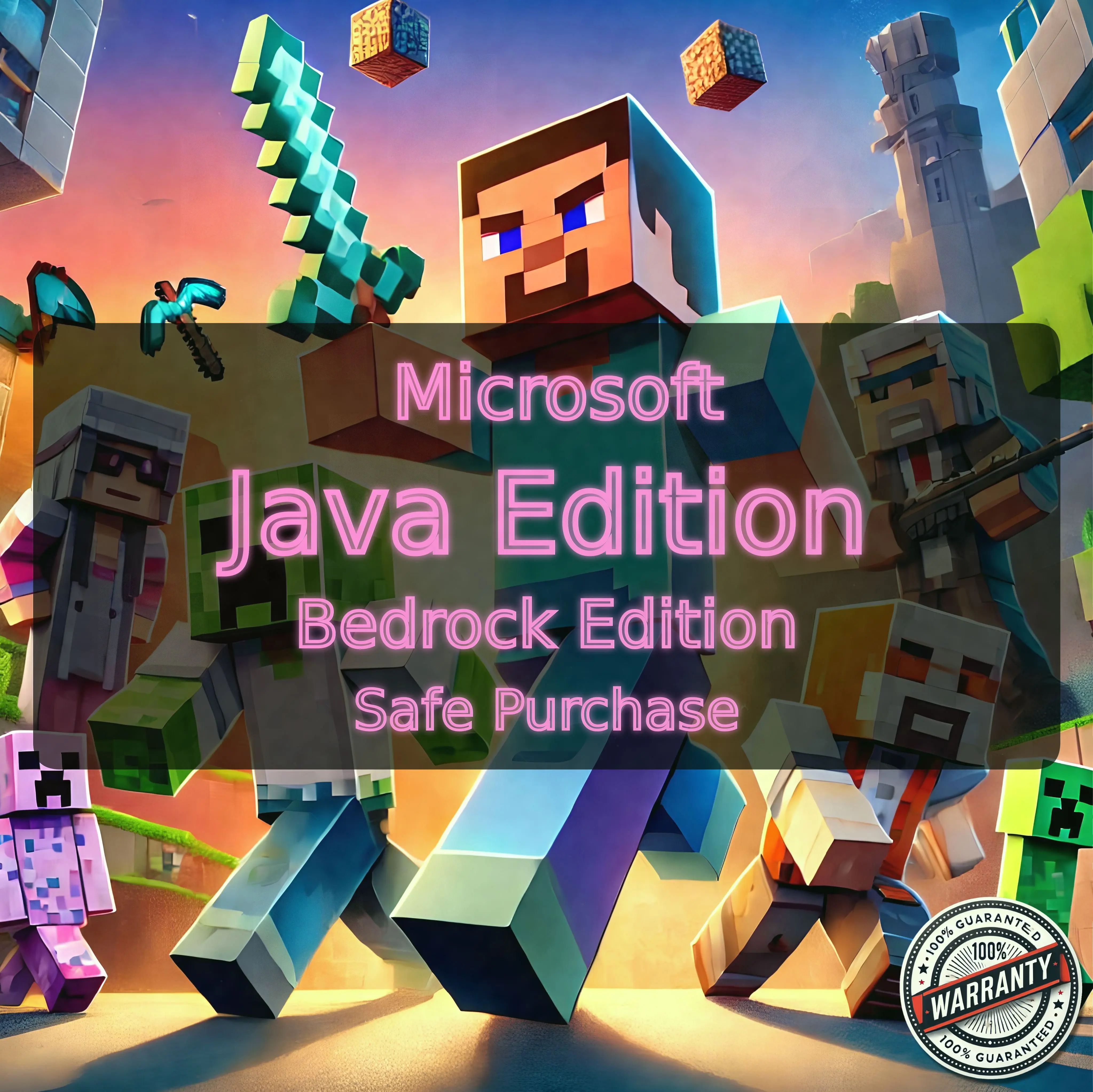 Acquista đ Microsoft Minecraft đšī¸ Java Edition Bedrock Edition Hypixel And No Ban đ And High 3966