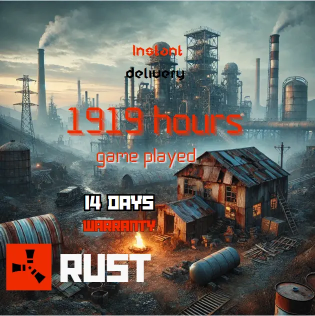 Rust Accounts for Sale - Instant Delivery