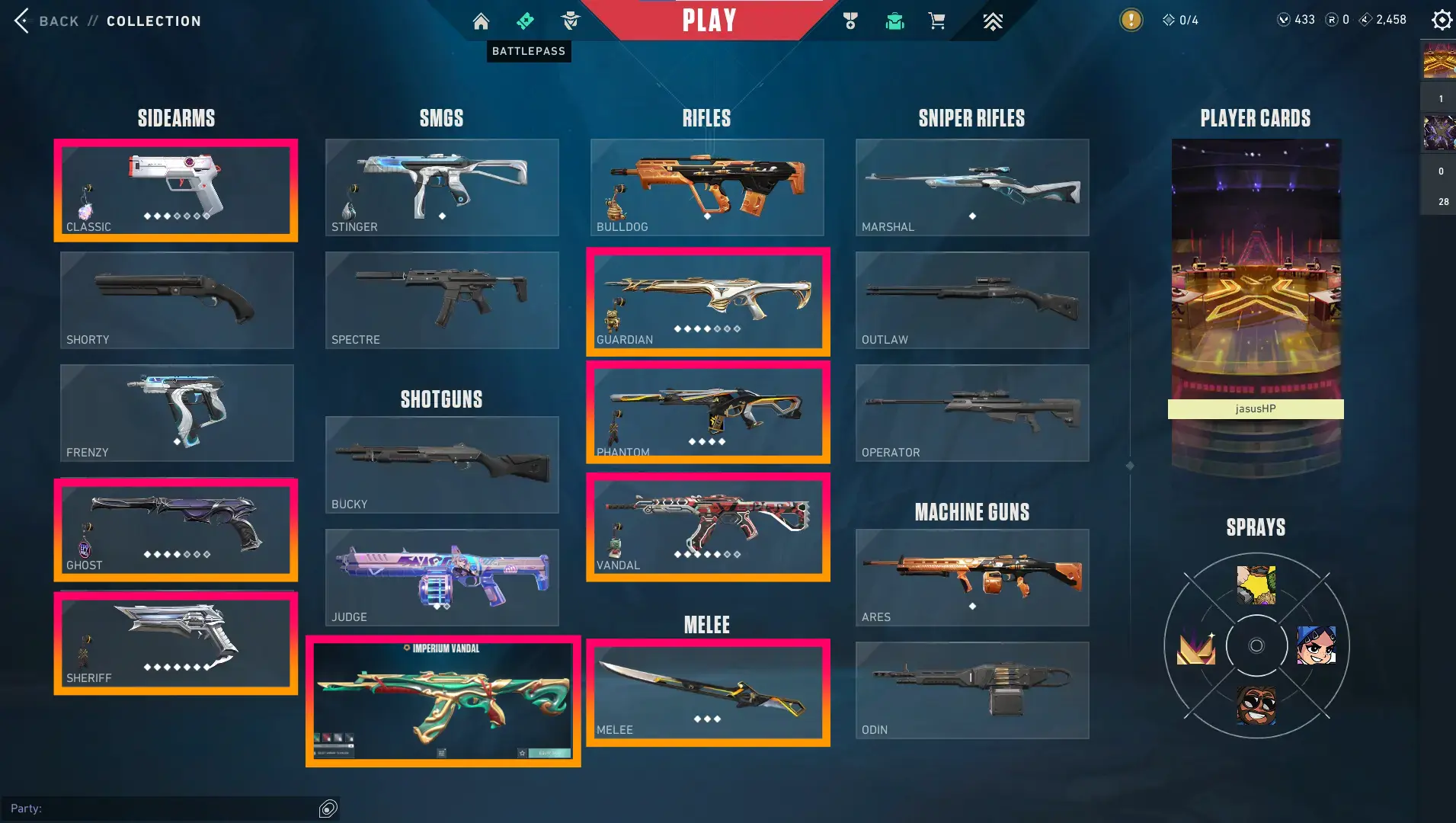 购买 EU ⸱ Ascendant ⸱ Champions Collection 2024 ⸱ Imperium Vandal ...