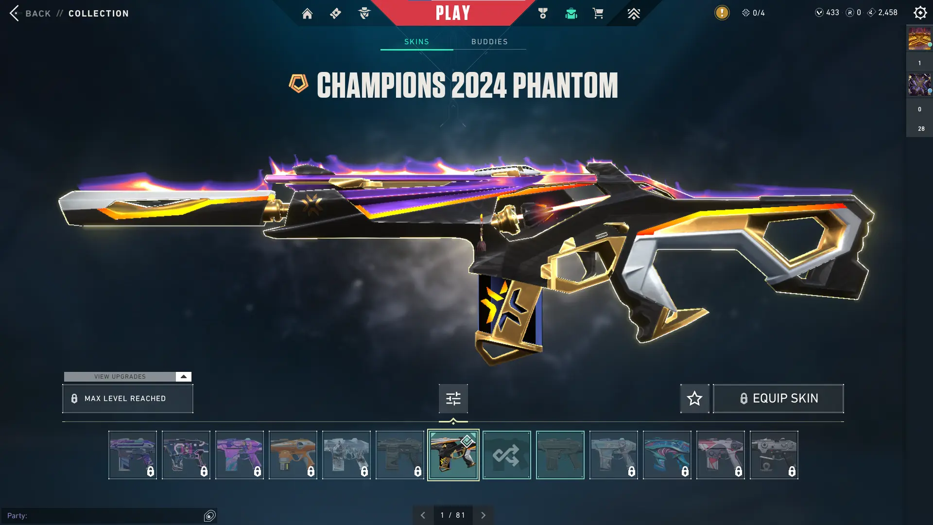 购买 EU ⸱ Ascendant ⸱ Champions Collection 2024 ⸱ Imperium Vandal ...