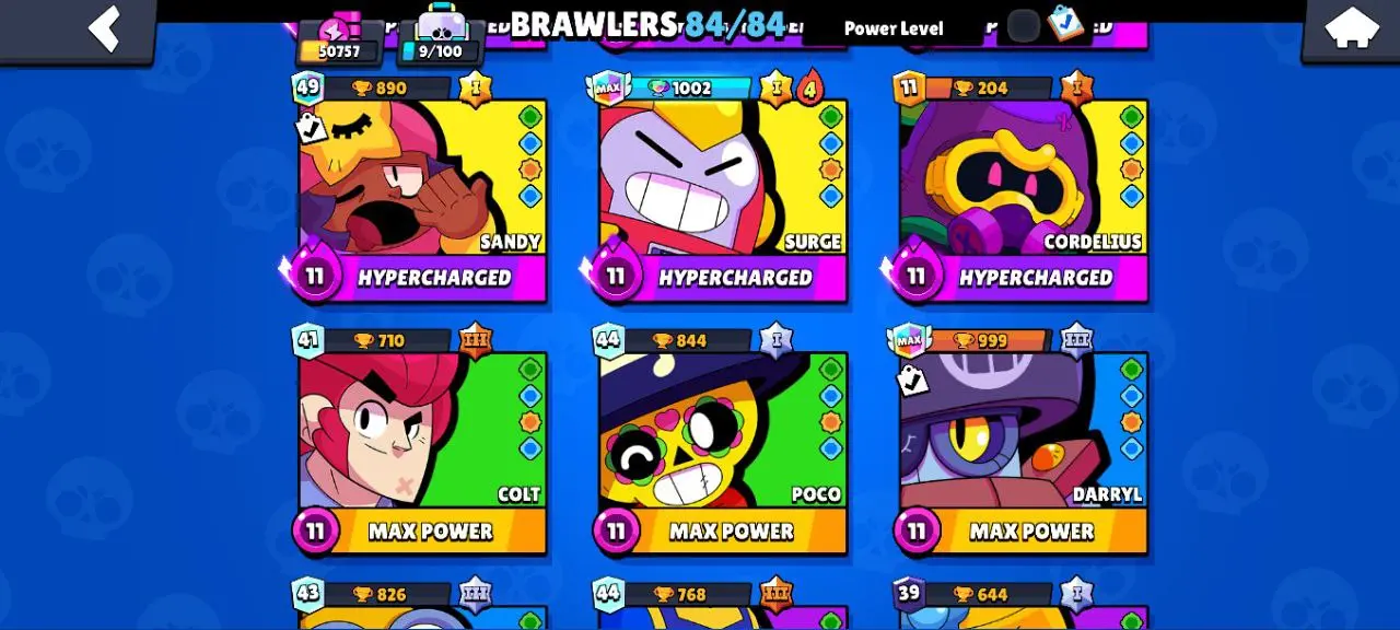 Kaufen Sie 🇺🇸USA LOCAL RANKED#9082 😱×45 LEGACY R35 BRAWLERS 🥶BRAWL PASS ...