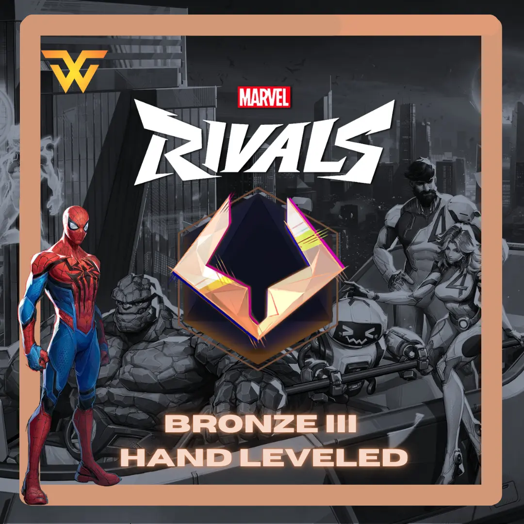 Achetez 🥜 Marvel Rivals 🚀 Level 10 Ready for ranked 🥉 Bronze 3 Handmade ...