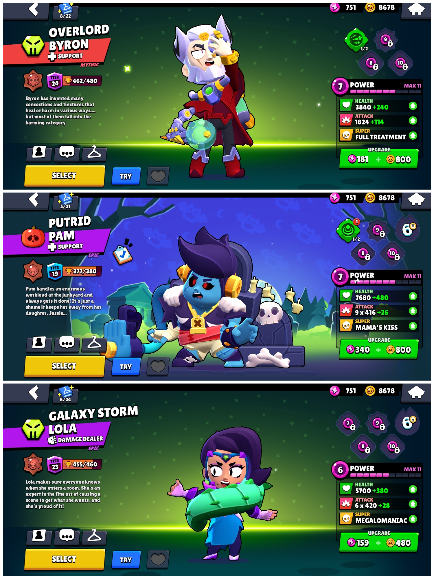 购买 🔥 [STACKED BRAWL STARS ACCOUNT] ⭐️ 25K Trophies 🏆🎖 XP Level 197 💎 80 ...