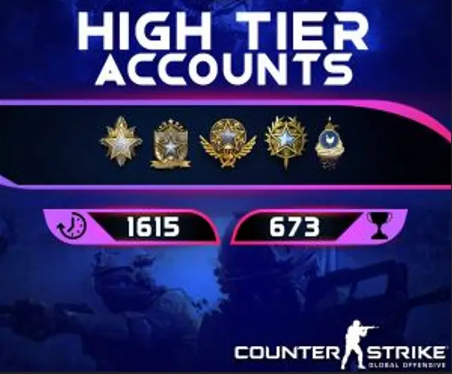 $510.87で🦜CS2 / CSGO High Tier Account With 1615 Hours, 673 wins [ csgo ], 2023,22,21,20 Service ...