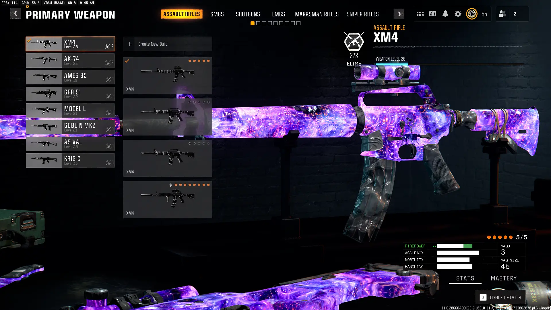 Buy 🔥 33 Dark Matter 💣 Prestige 1 ⸱ Level 55 Very Nuclear Calling Card ...