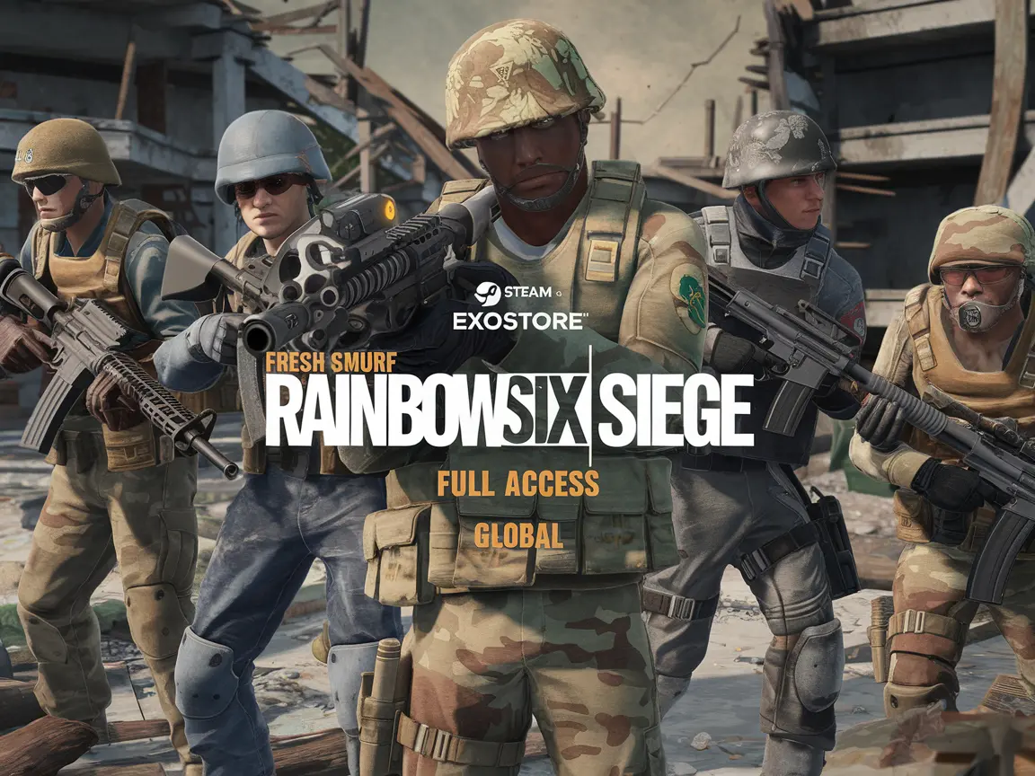 Compre 🔥R6 Siege Steam Account ⸱ 🌐Region Free ⸱ 🎮0 Hours Played | Lvl 0 ...