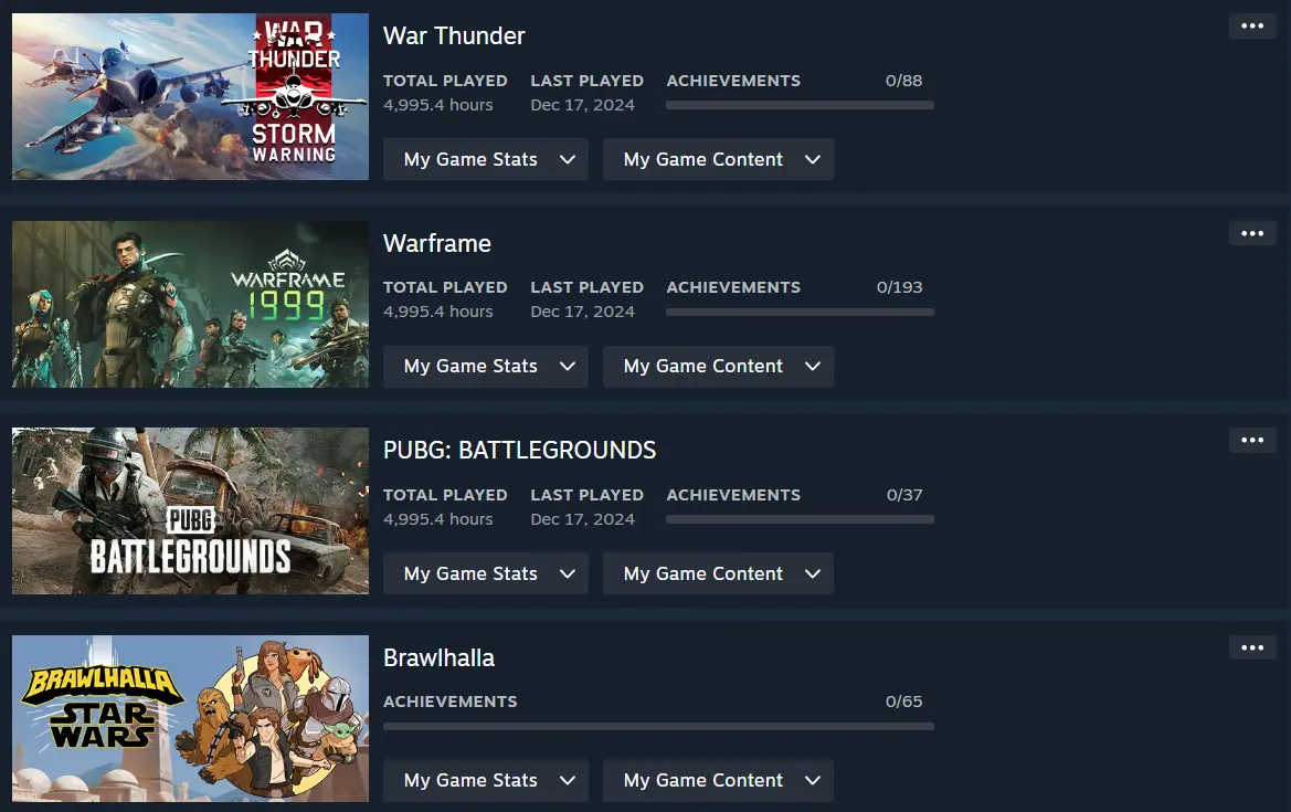 Compre 🎮 [Steam] 5000+ Hrs in CS2 ⸱ 🔥 10 Paid + 10 Free Games 🌟 High ...