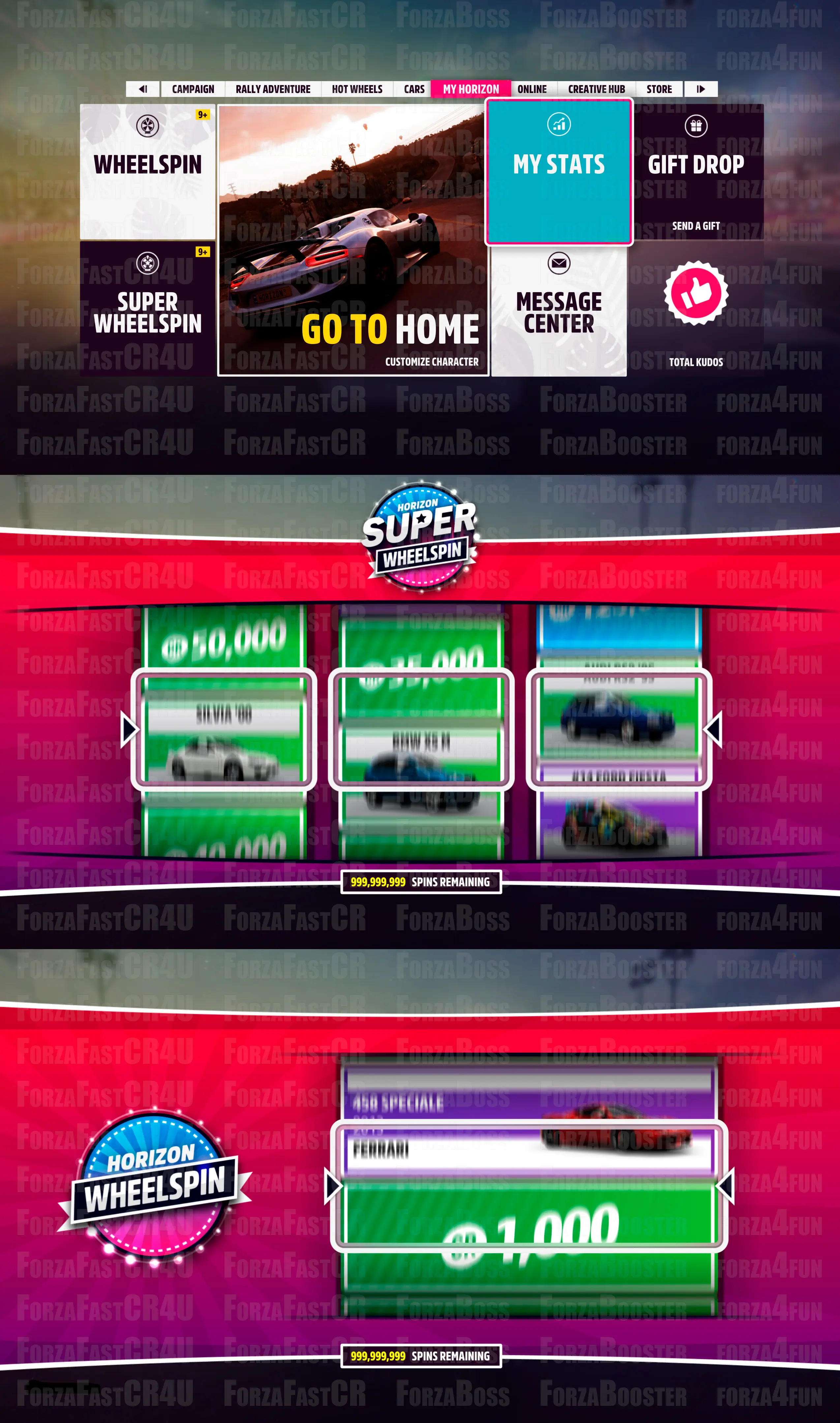 $5.04で100% Progress + All Cars + 999M: CR & Super Wheelspin & Wheelspin & Car Mastery (Skill ...