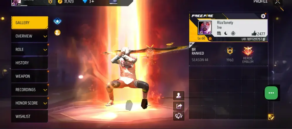 Free Fire Accounts for Sale - Free Warranty