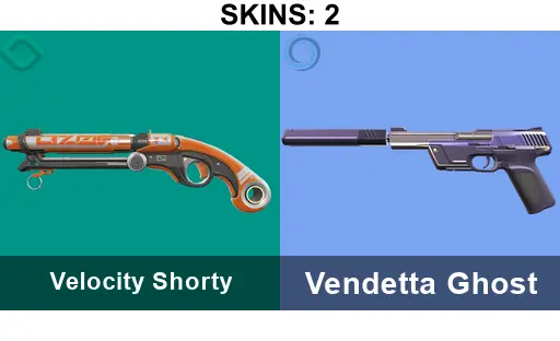 Buy 2 SKINS | VELOCITY SHORTY | VENDETTA GHOST | LATAM | RANKED READY ...