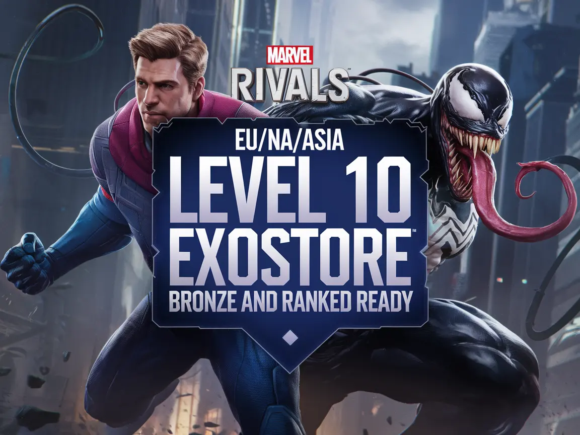 Buy 🎯Marvel Rivals ⸱💫LeveL 10 ⸱⚡Ready For Ranked ⸱ Bronze 3 ⸱ 🖼️View ...