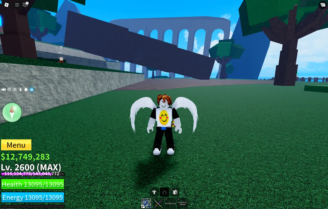 Achetez 🩸 Blox Fruits Max Account | Sanguine Art Melee + Random V4 FULL ...