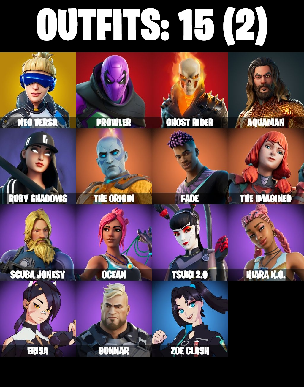 Achetez ALL PLATFORMS⚡ 15 SKINS NEO VERSA ️ ERISA ️ OCEAN ⚡FULL ACCESS ...