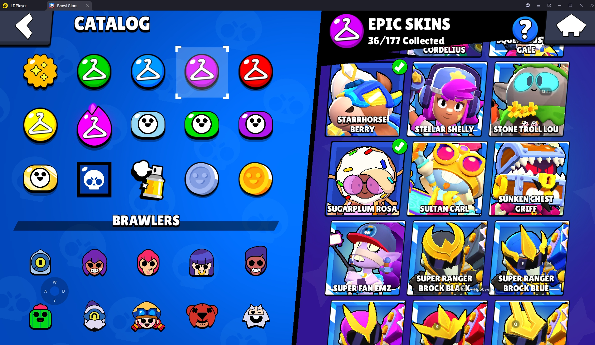 Kaufen Sie 145 SKINS 💯 56.168 CUPS 🏆 87 BRAWLERS 🐼 9 HYPERCHARGED 🩸 20 ...