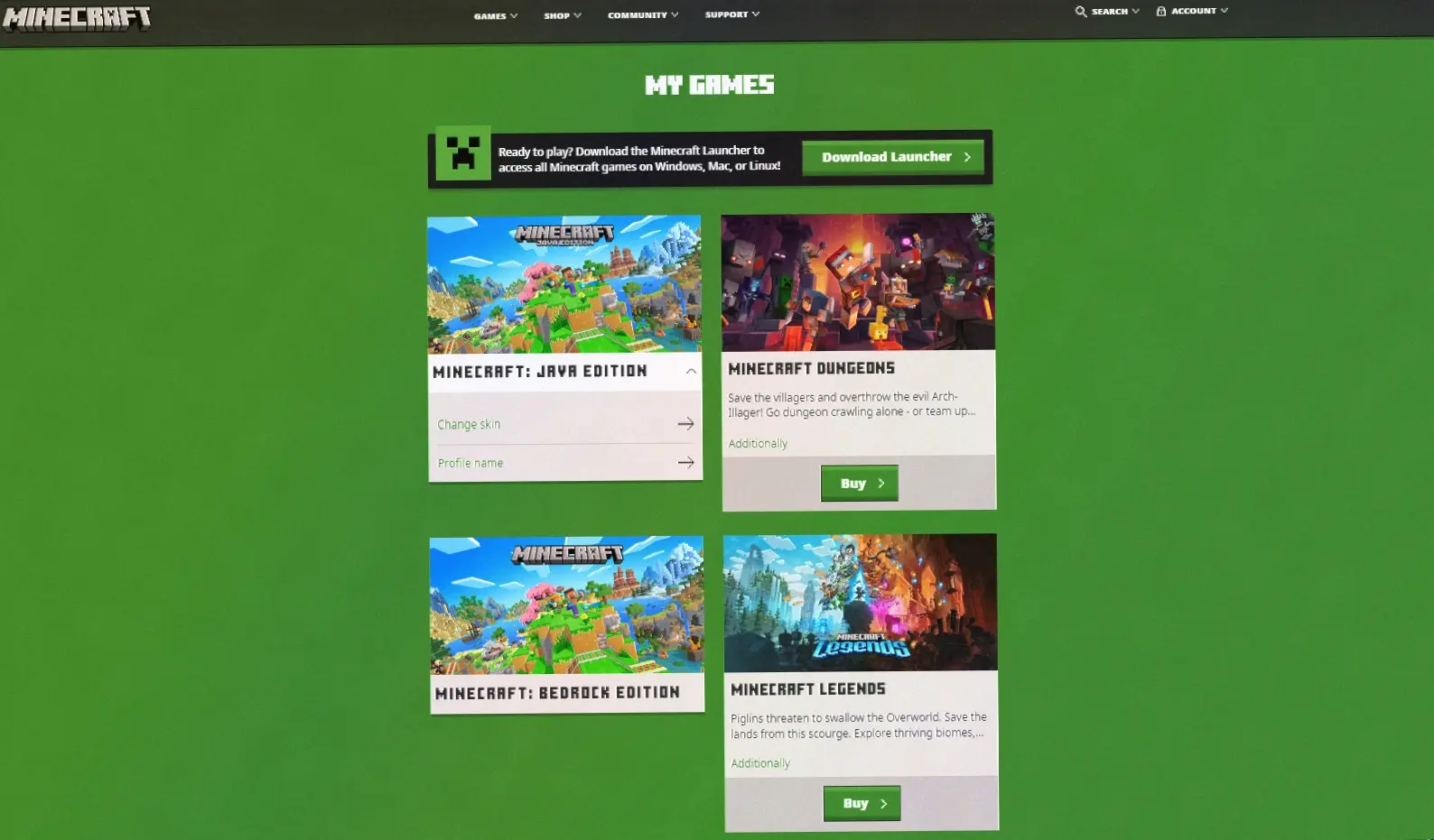 $5.63で🚓 Mint Legit MINECRAFT 🎮 Java Edition and Bedrock Edition Hypixel ...
