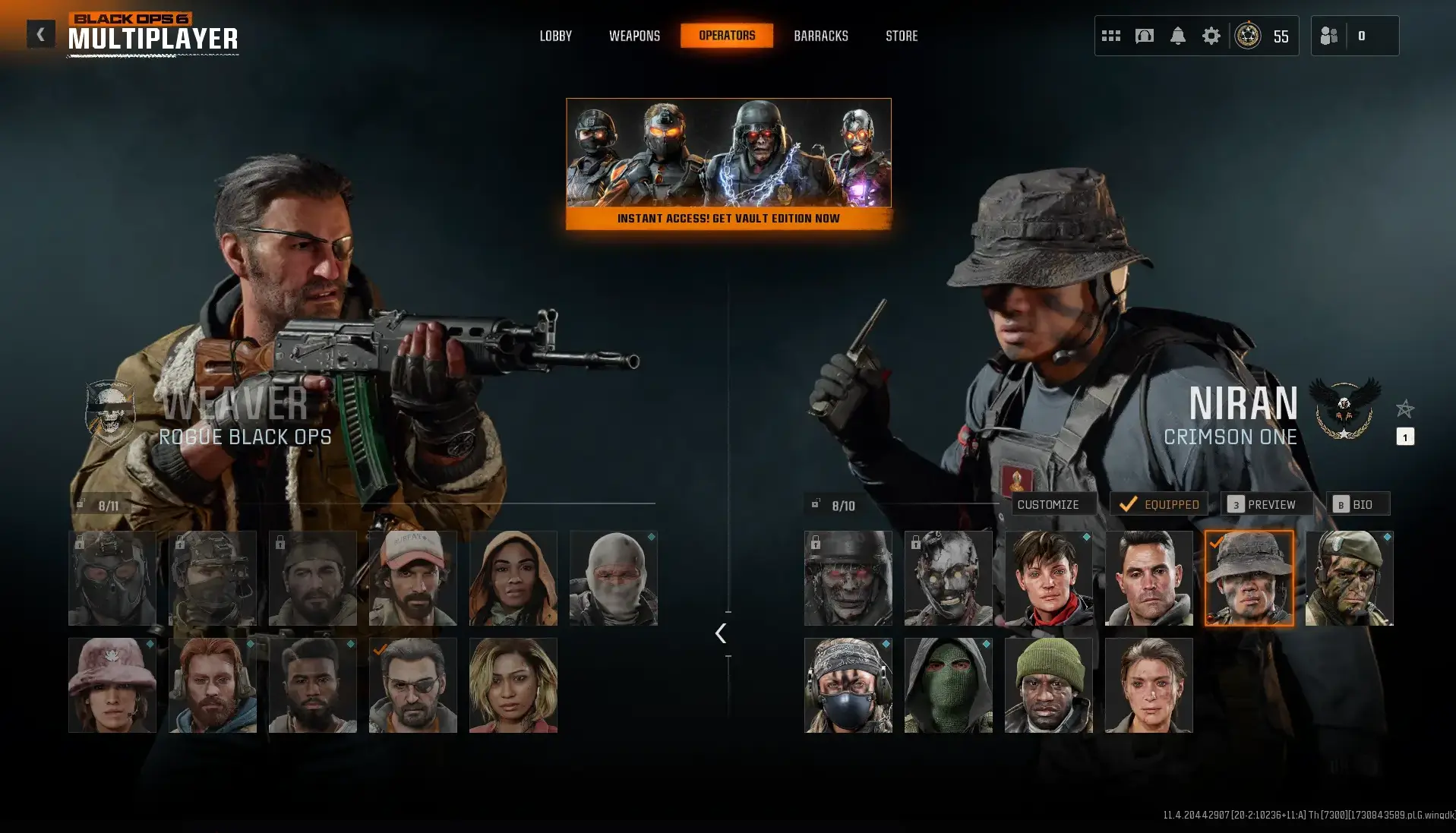 Compre 💎 BO6 💎 Level 55 🚜 3 Gold Camos 🏹 Ranked Ready 🏆 Hand-Leveled 🏆 ...