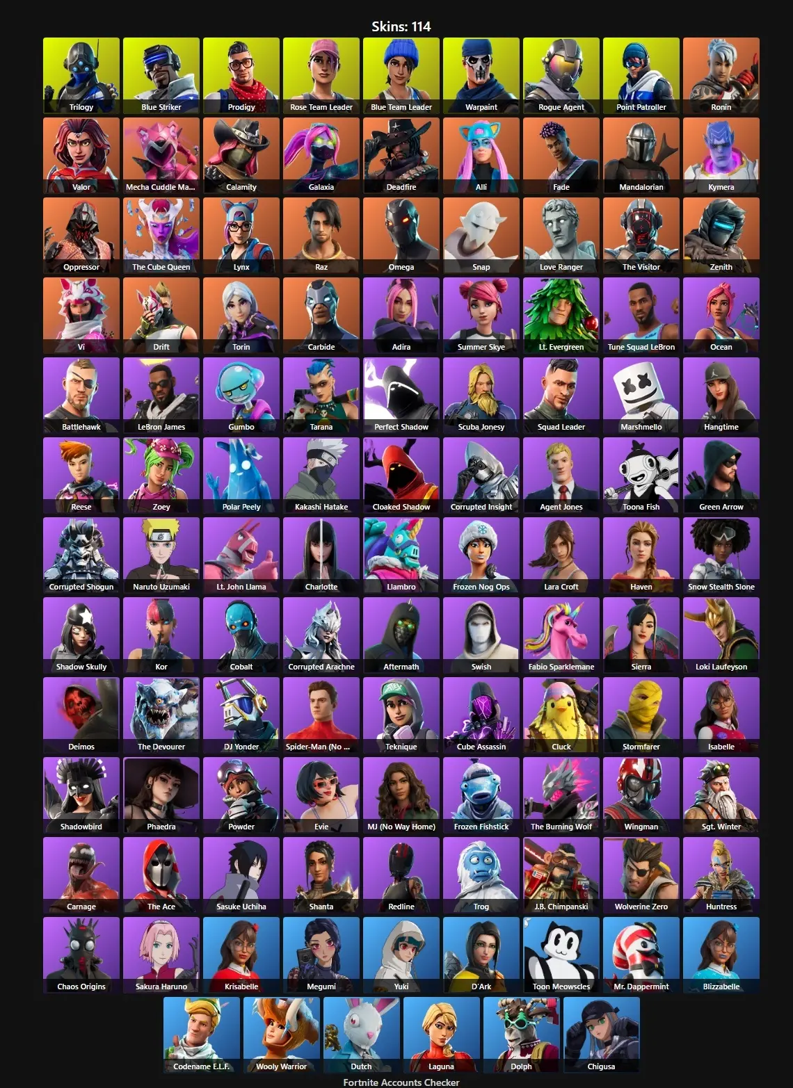 Buy PC/XBOX 114 Skins / OG STW⚡ | Omega | Lara Croft | Trilogy | Blue ...