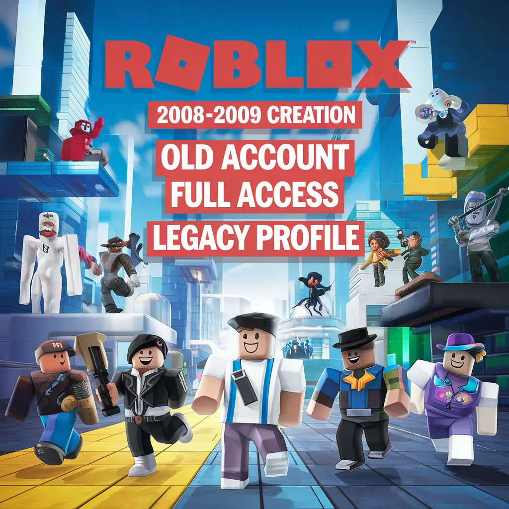 Achetez 🌈 Exo Roblox 🧊 2008 ⸱ 2009 Creation Account 🎭 OLD Account 🕹️ ...