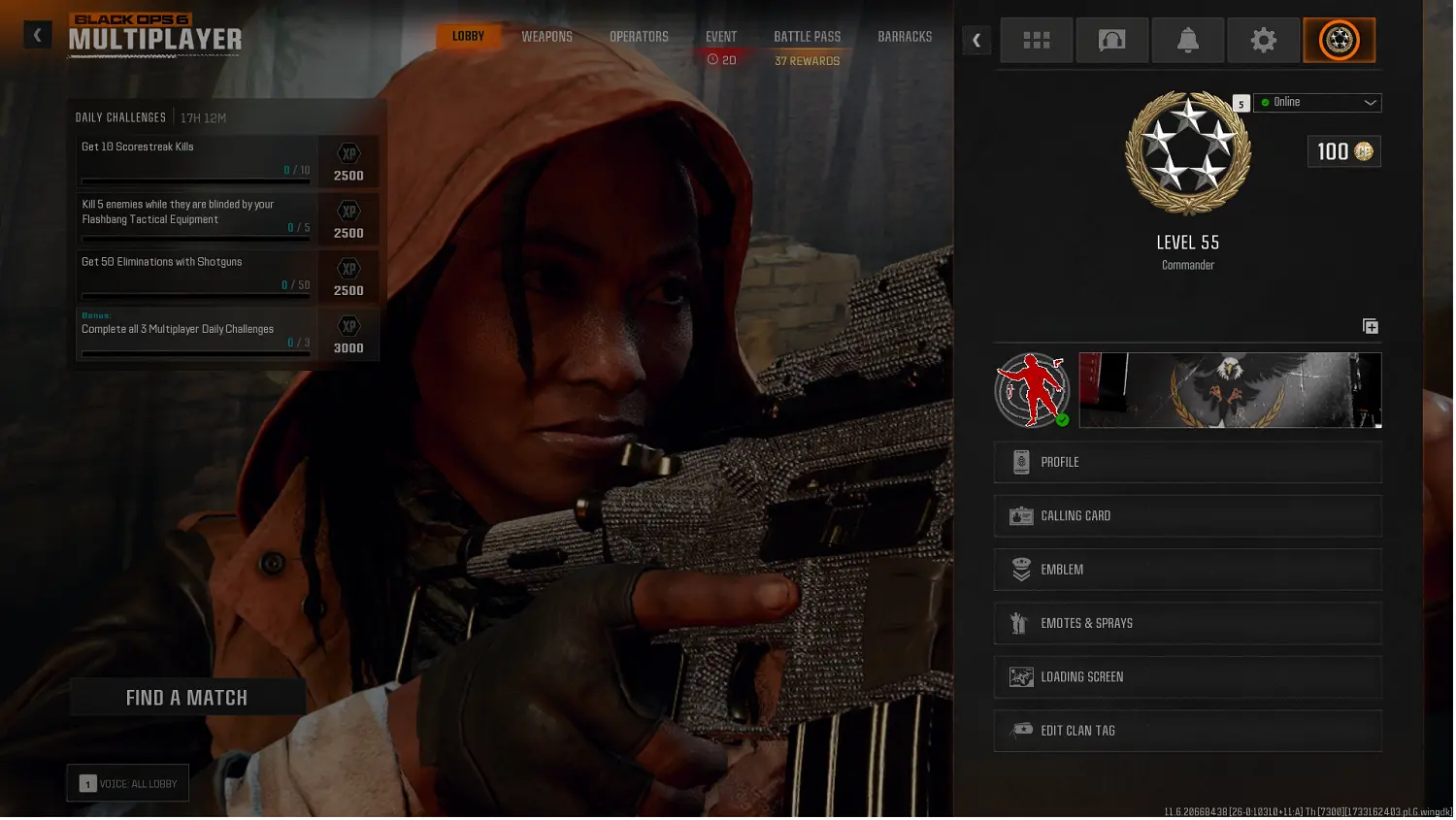 Buy 🔶 BO6 🔶 13 Diamond Camos 🔶 ALL AR's & SMG's Diamond 💥 Level 55 + 50 ...