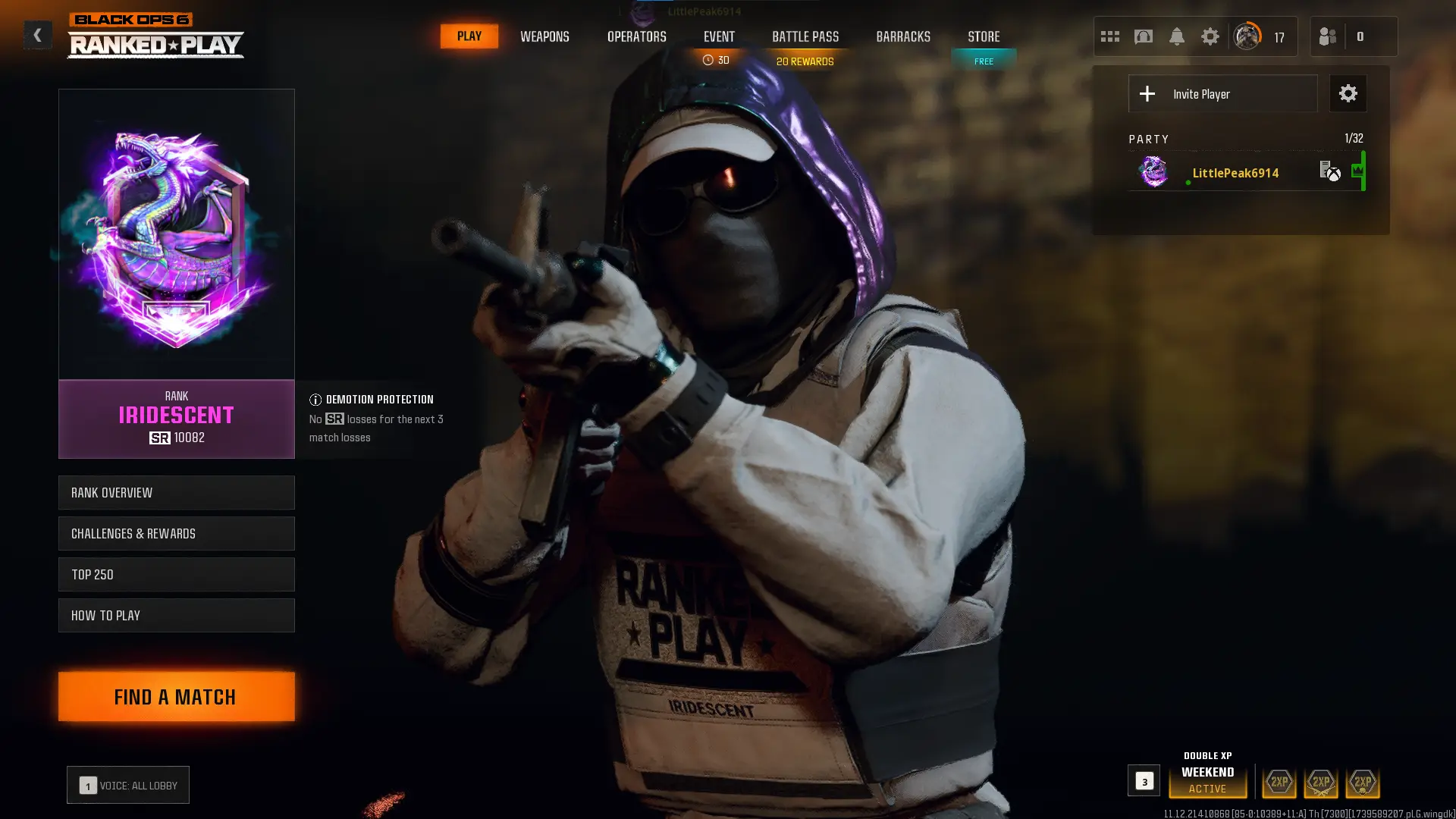 Buy 【🐽 Black Ops 6 🐽】【 Iridescent Ranked Season 3 . 10023 SR 】⚡ Prestige 2 18 Operators 🔒 Full ...