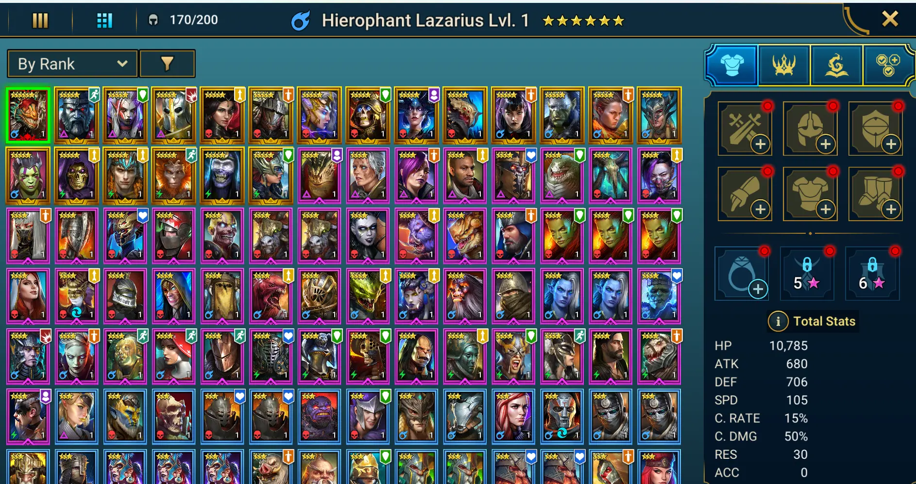 Raid Shadow Legends Accounts for Sale