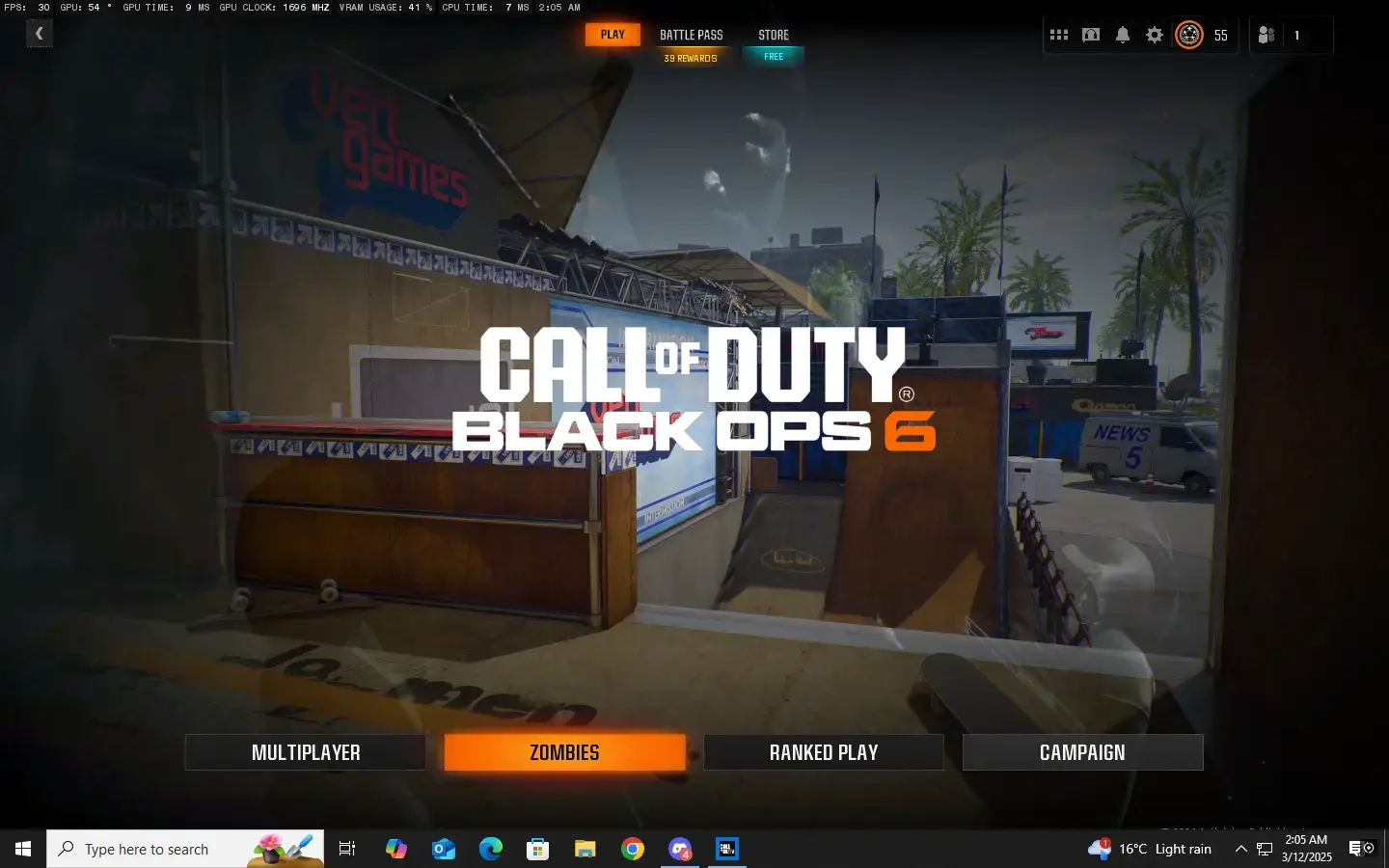 Buy 🎉 BO6 Account | 7 Diamond Camos 🏅 Level 55 | Ranked Ready 🎖️ 50 ...