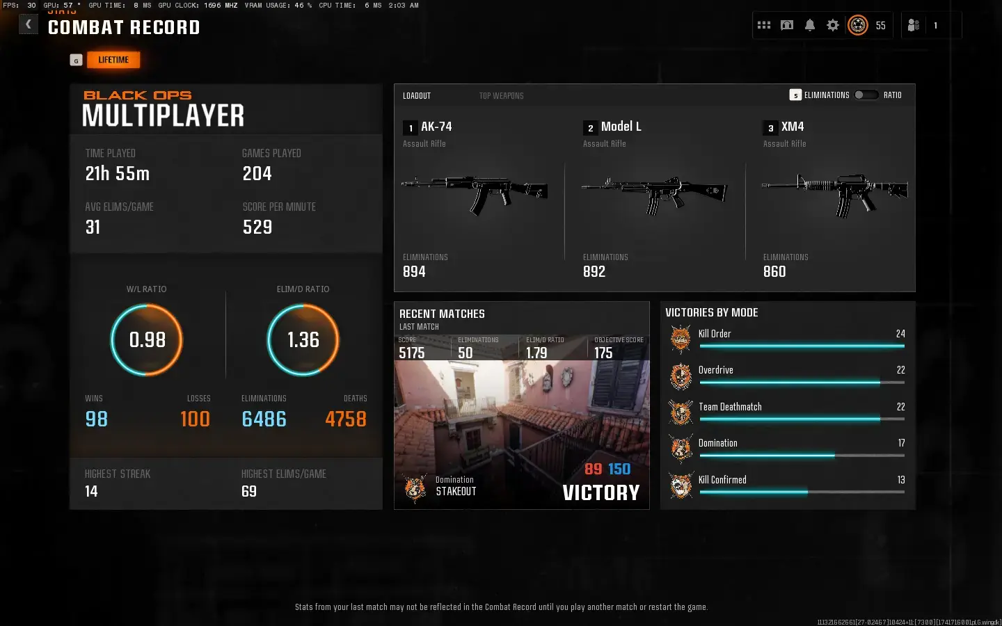 Buy 🎉 BO6 Account | 7 Diamond Camos 🏅 Level 55 | Ranked Ready 🎖️ 50 ...