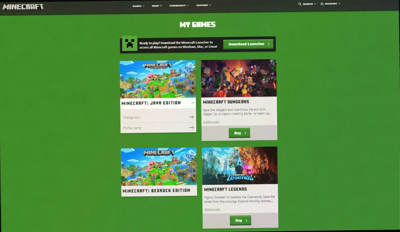 Kaufen Sie 🚘 Clean Secure MINECRAFT 📀 Java Edition Bedrock Edition with ...