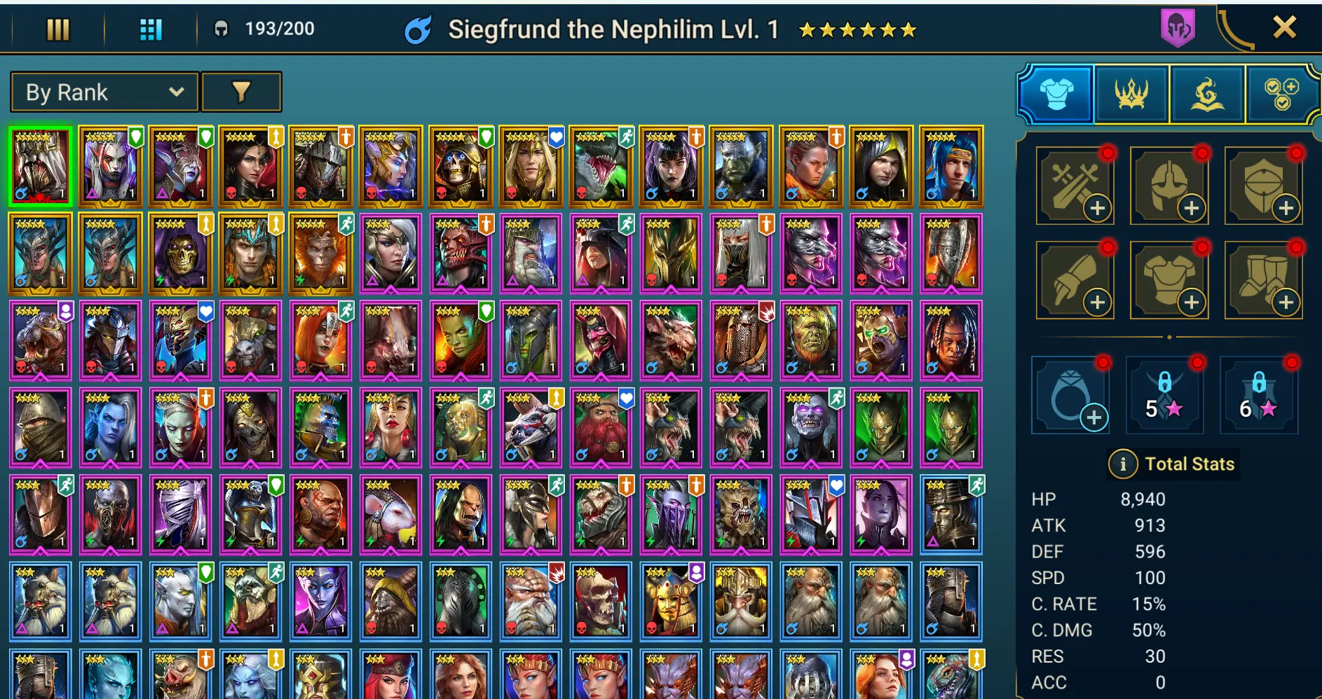 Raid Shadow Legends Accounts for Sale