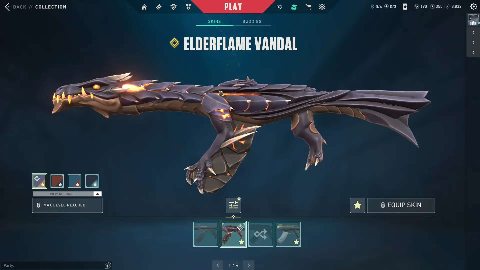 Achetez ️ EU ⸱ Platinum 1 💎 VCT 2025 KARAMBIT ️ ELDERFLAME & PRIME ...