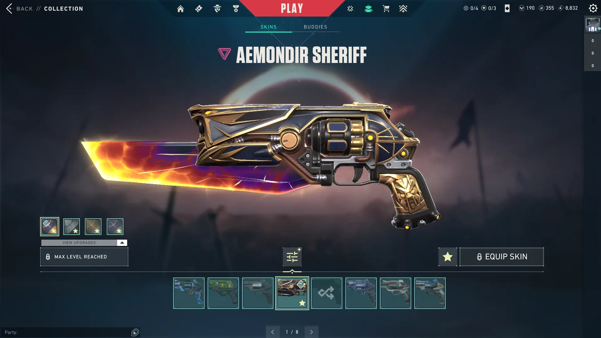 Achetez ️ EU ⸱ Platinum 1 💎 VCT 2025 KARAMBIT ️ ELDERFLAME & PRIME ...