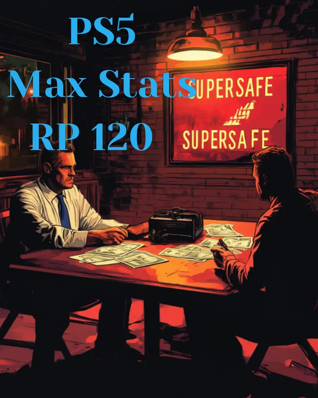 Achetez PS5 120 RP 🎯 550M Cash Money 💰 Max Stats 10 Modded Outfits 20 ...