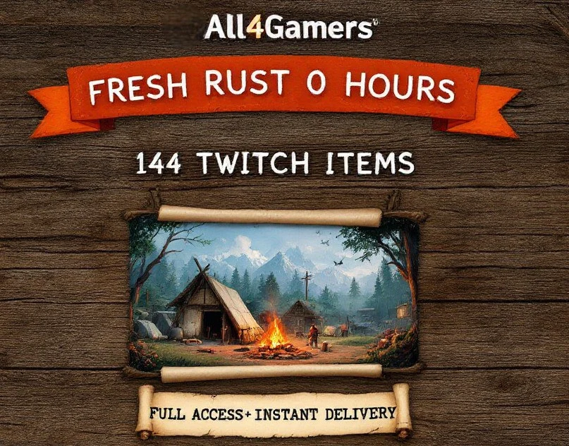 Rust Accounts for Sale - Instant Delivery