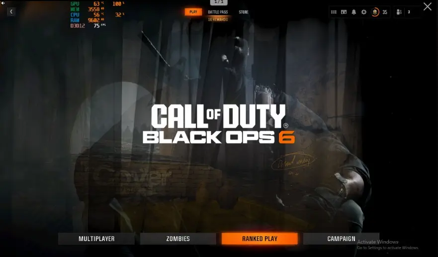 Buy BO6 Lvl 30 🌟50 wins in Multiplayer Ready for Ranked Handmade win ...