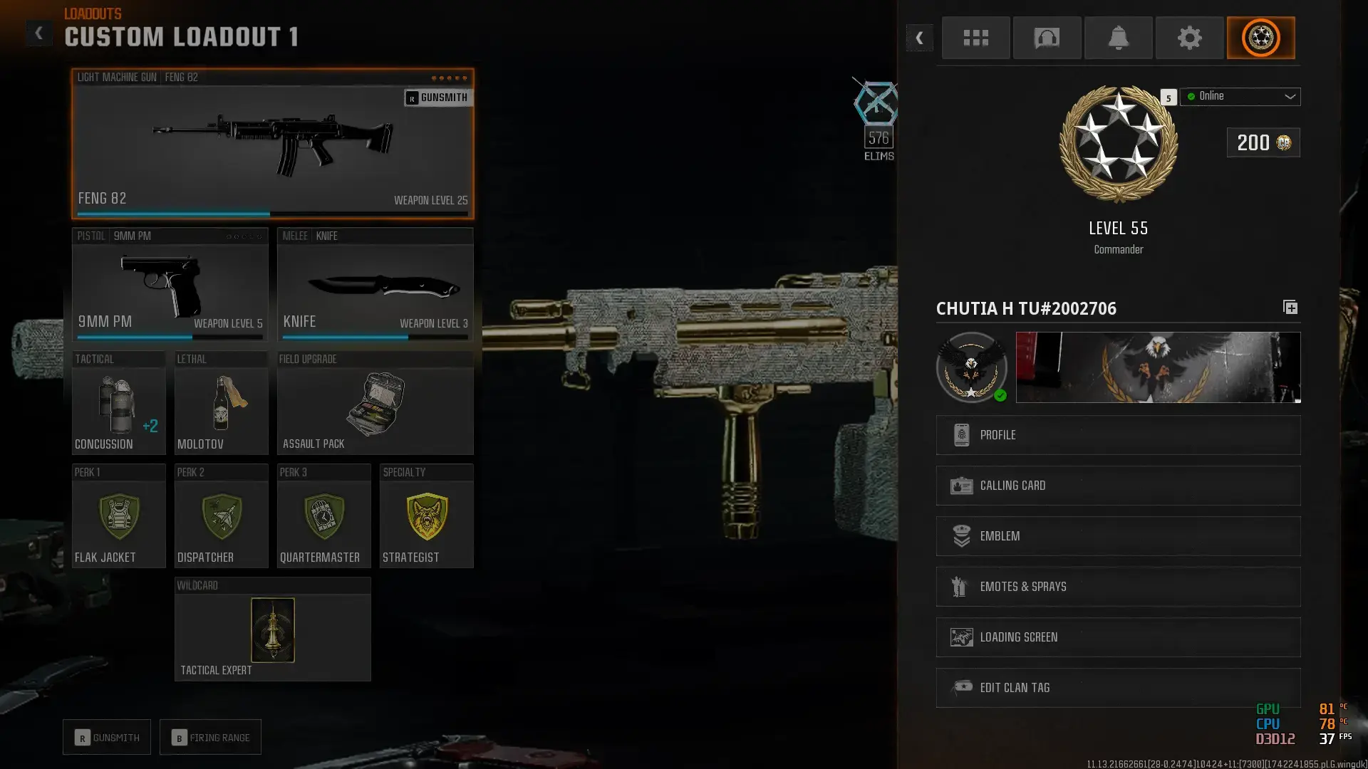 Buy 🚀 BO6 Premium Account | 7 Diamond Camos 💎 Level 55 🎯 Competitive ...