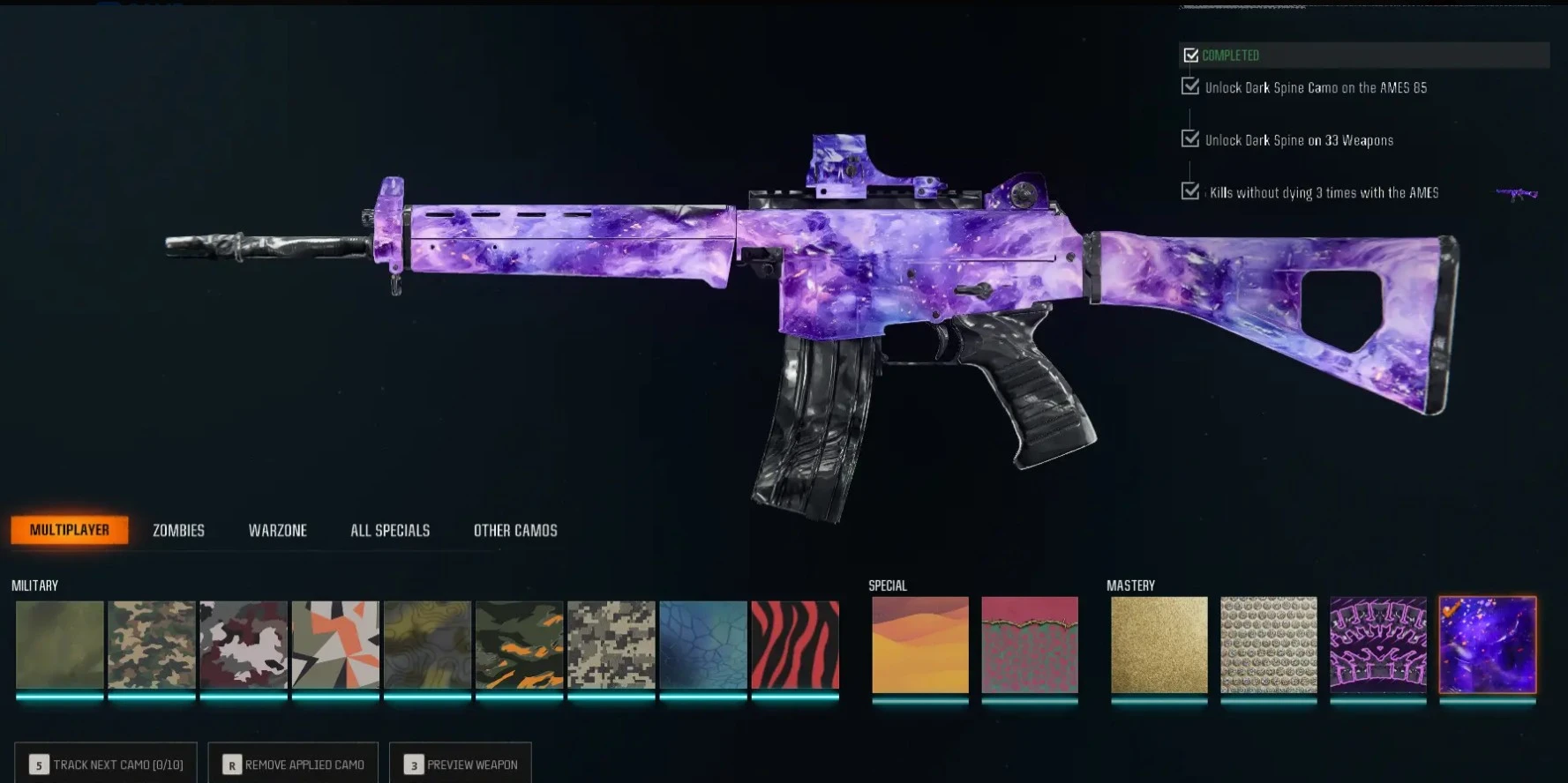 Buy 💥 BO6 & WZ4 🔫 33/33 Dark Matter 🔫 Prestige 1 ⚡ 540+ Camos ⚔️ All ...