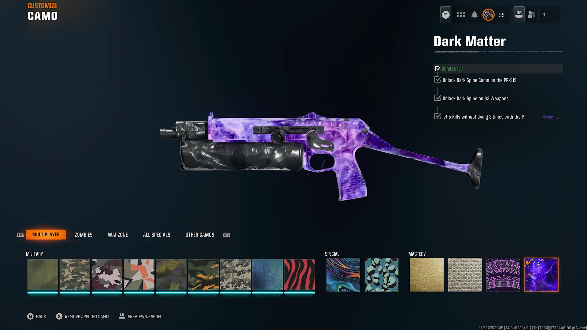 Buy BO6 / WZ 🎯 33 GUNS DARK MATTER 🔒 50 Wins 💎 Ranked Ready ⚡ LEGIT ...