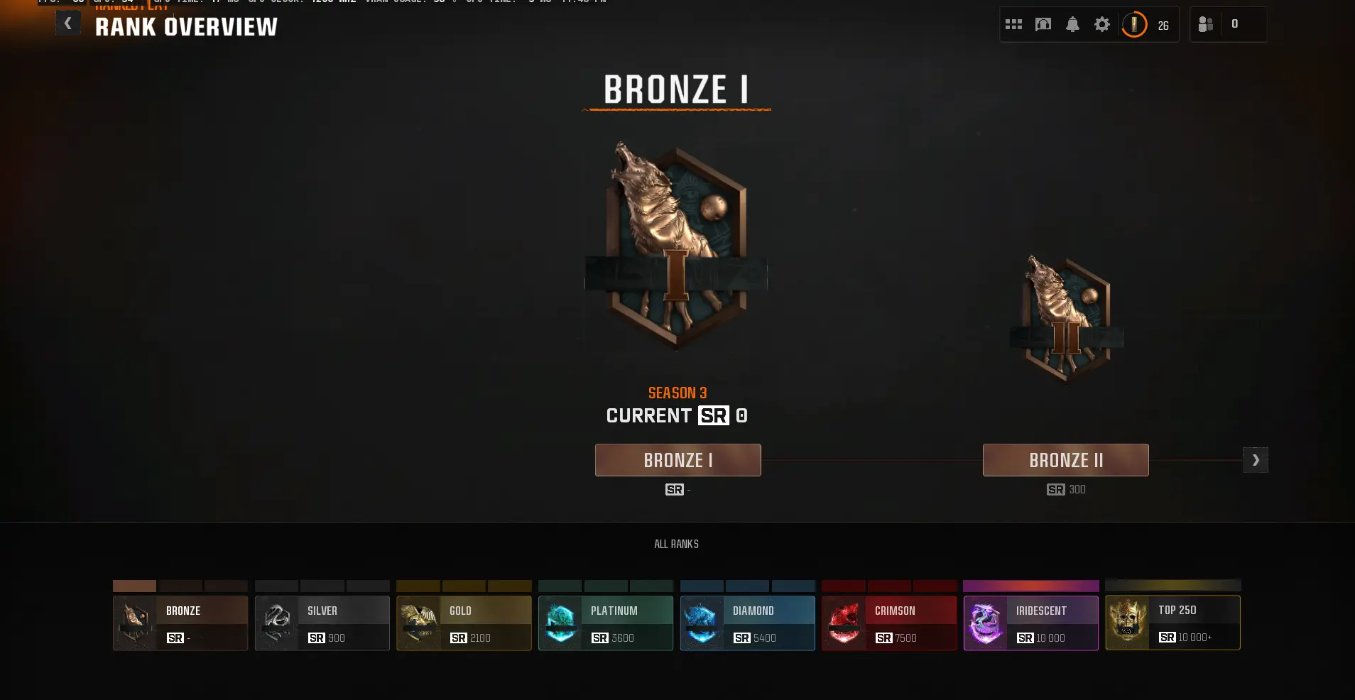 Achetez 【 🐫 Black Ops 6 🐫 】【BRONZE RANK】【 50 Wins ⸱ Ranked Ready 】 🧨 ...