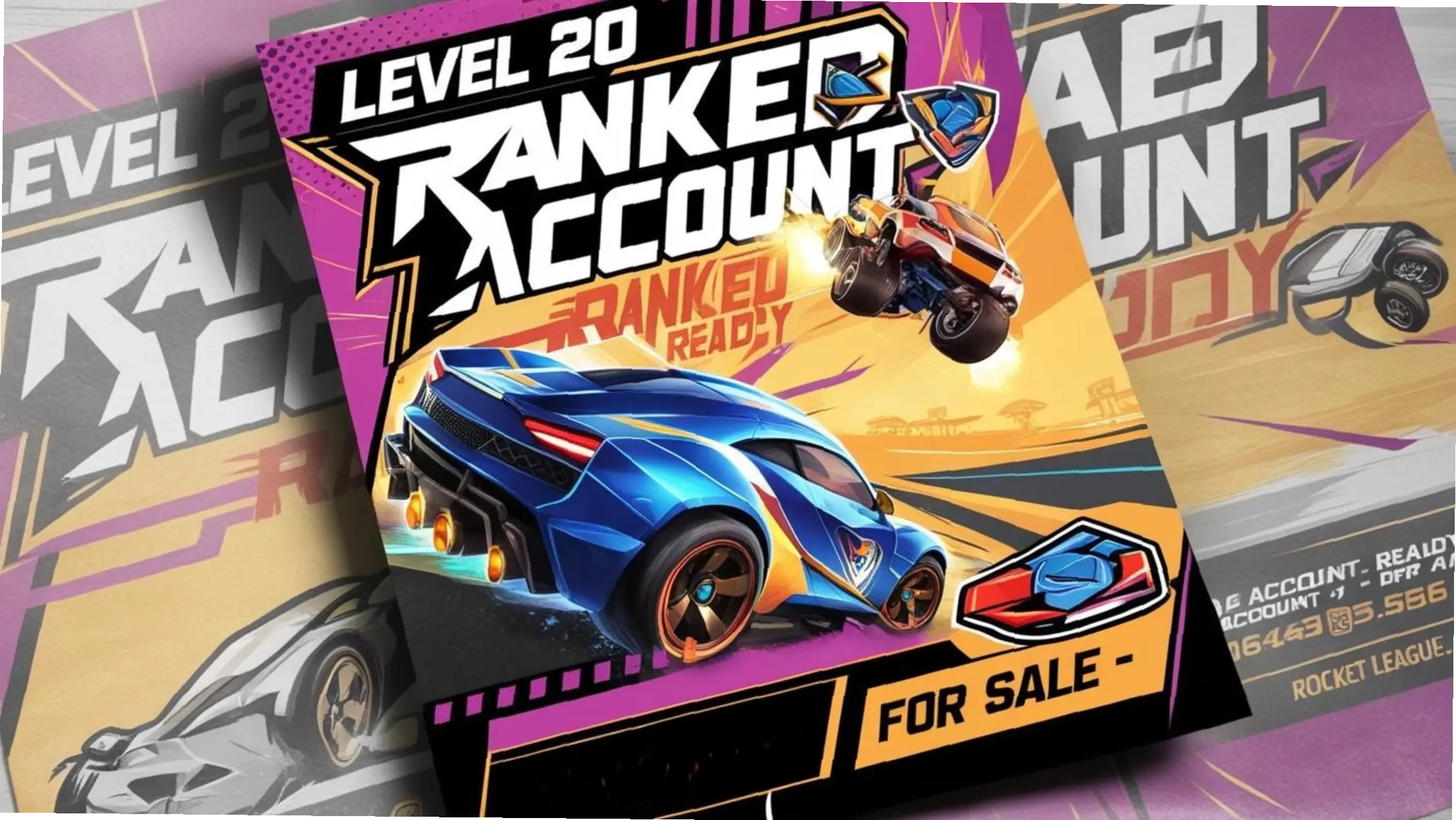 Rocket League Accounts for Sale